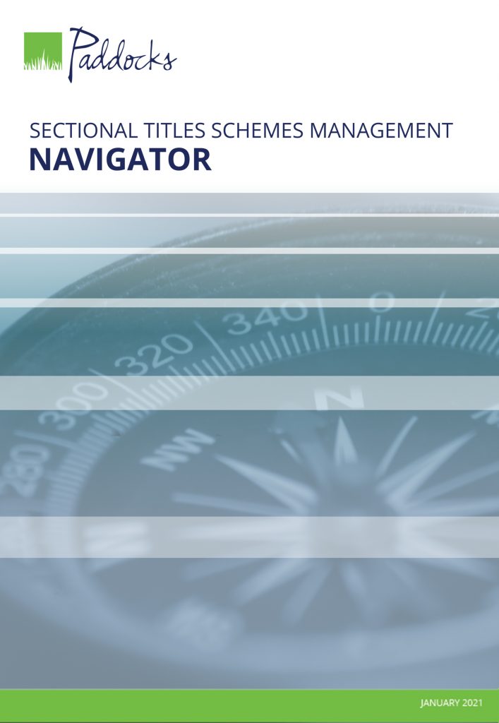 Sectional Titles Schemes Management Navigator eBook | Paddocks